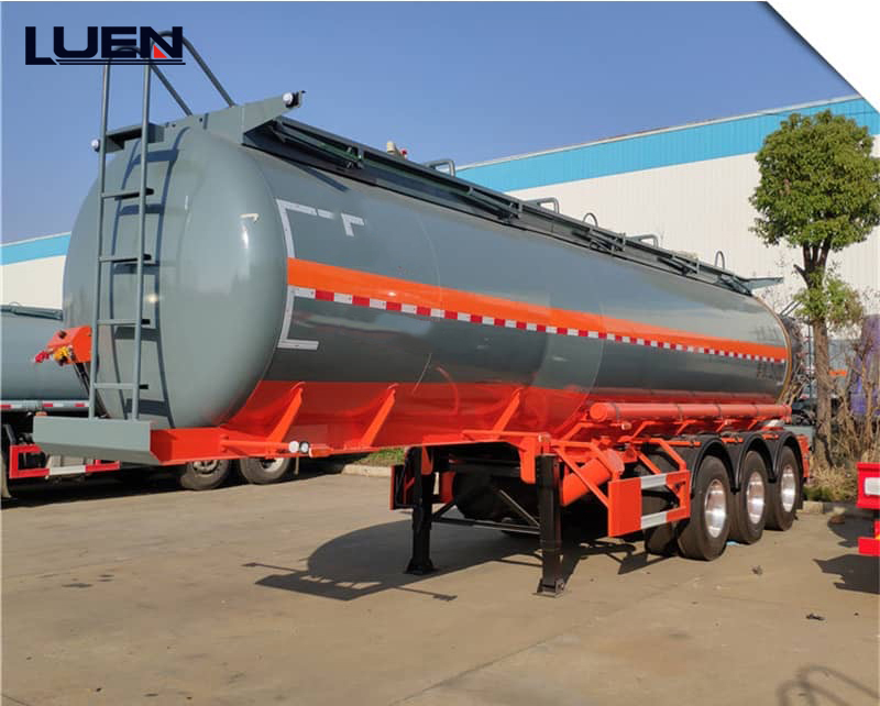 Aluminum Fuel Oil Tank Trailer - Shandong Luen Automobile Co., Ltd.