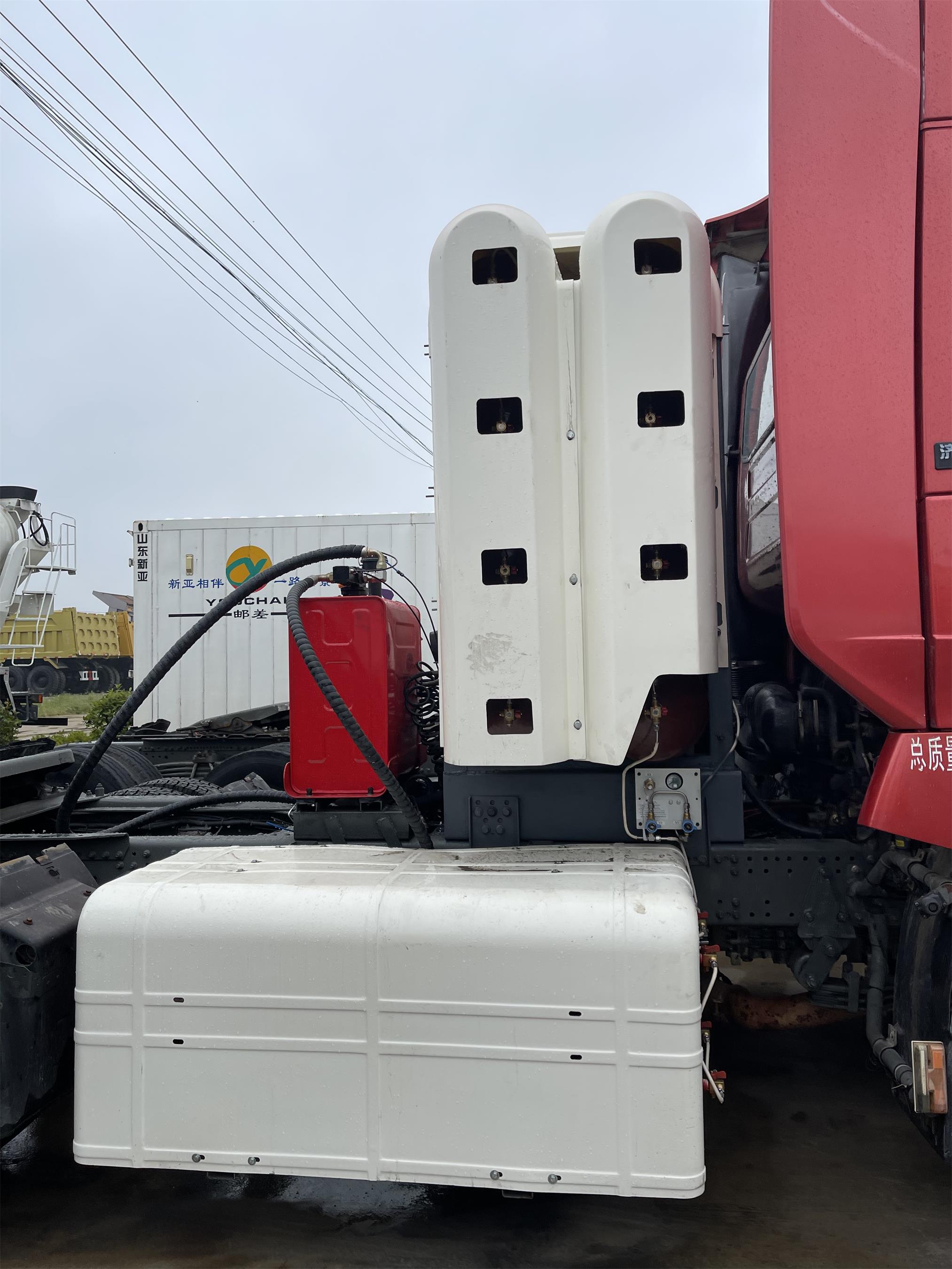 CNG used howo t7h 430 hp sinotruk tractor from China manufacturer ...